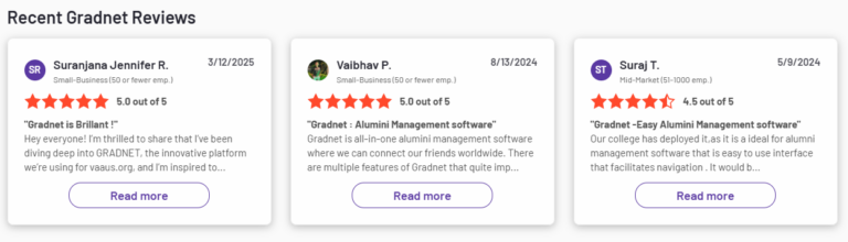 Top Alumni Management Software in 2025: The Ultimate Comparison Guide - Gradnet